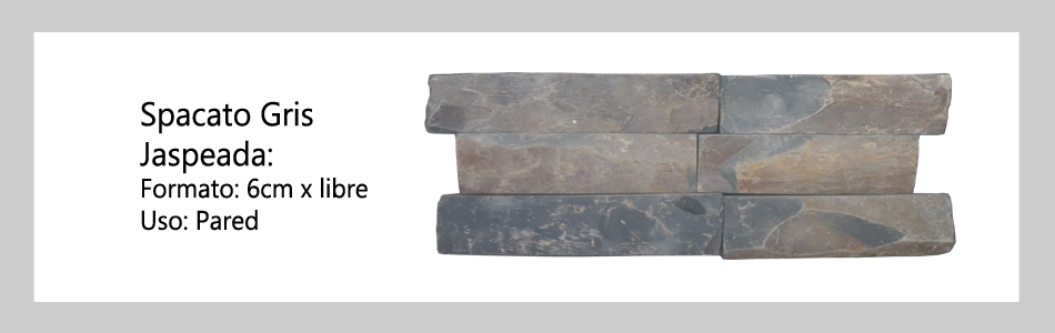 Spacato 6xlibre Gris Jaspeada - Terraceramic's